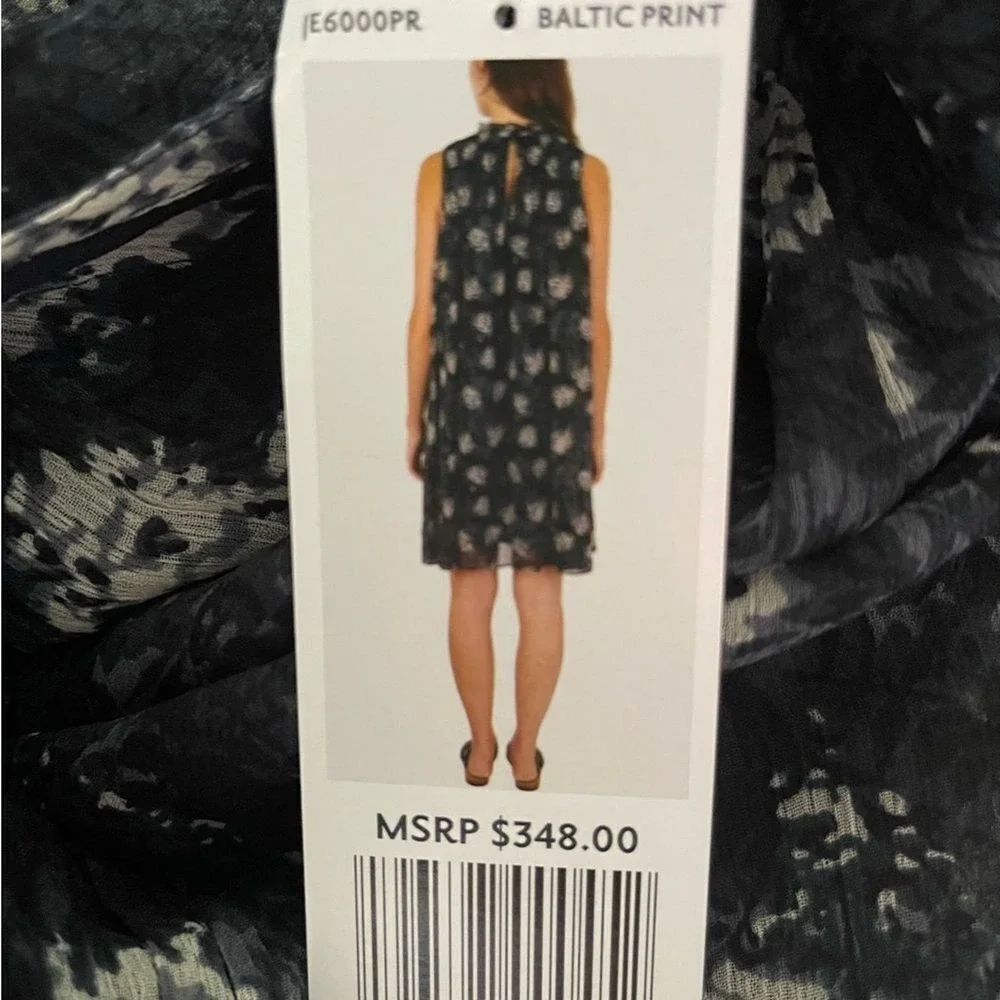 Joie | Dresses | Nwt Joie Baltic Print Smocked Neck Sleeveless Mini ...
